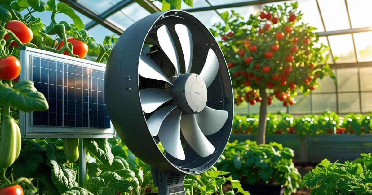 7 Best Solar Fans for Greenhouse Cooling in 2026 - Renewables Today