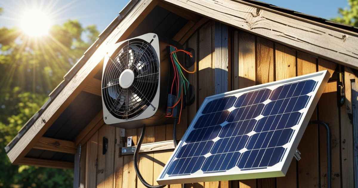7 Best Solar Exhaust Fan for Shed – Quiet And Efficient Picks ...