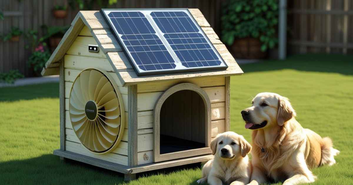 7 Best Solar Fan for Dog Houses in 2025 to Keep Your Pup Cool ...