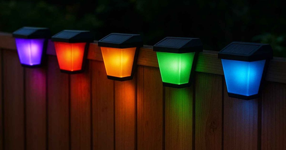 7 Best Solar Fence Lights for Stylish and Secure Outdoor Lighting ...