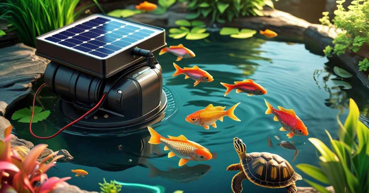 5 Best Solar Pond Aerators for Fish Ponds and Hydroponics - Renewables ...