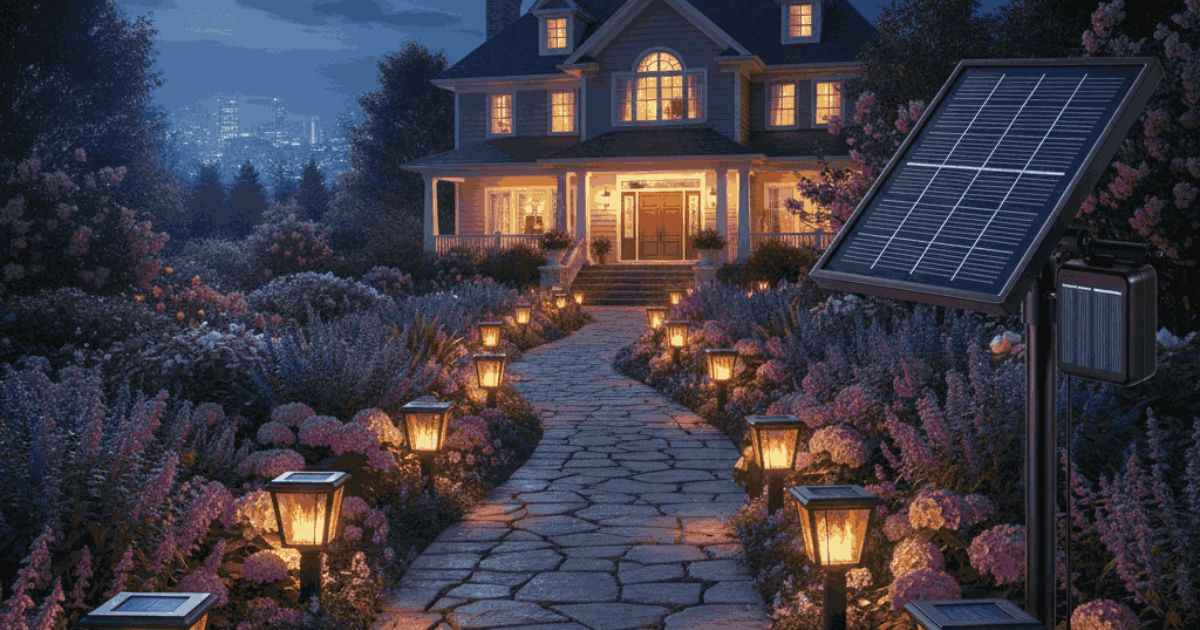 7 Best Solar Flame Lights for a Stunning Outdoor Glow - Renewables Today